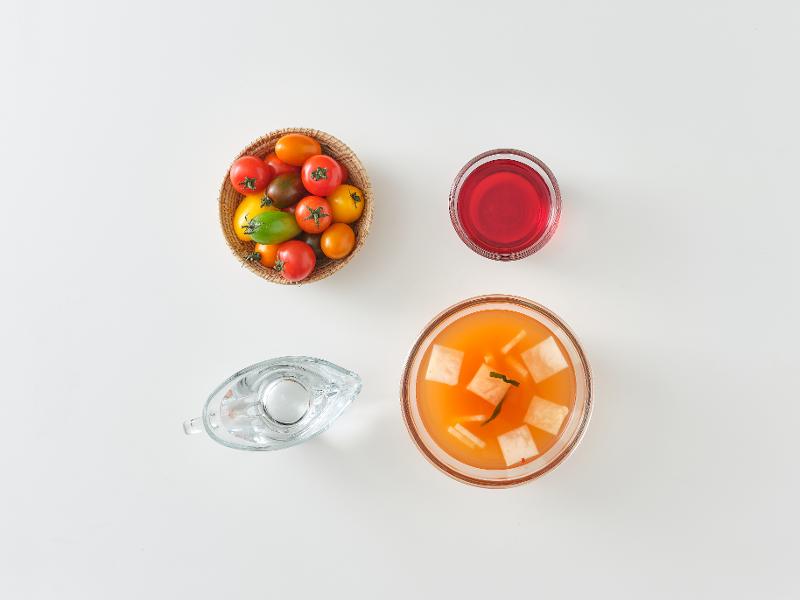 Comment manger du kimchi ? - Nabak kimchi avec tomate cerise marinée ...